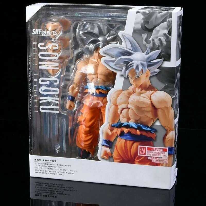 16Cm Anime Dragon Ball Ultra Instinct Super Saiyan Son Goku Collection ...