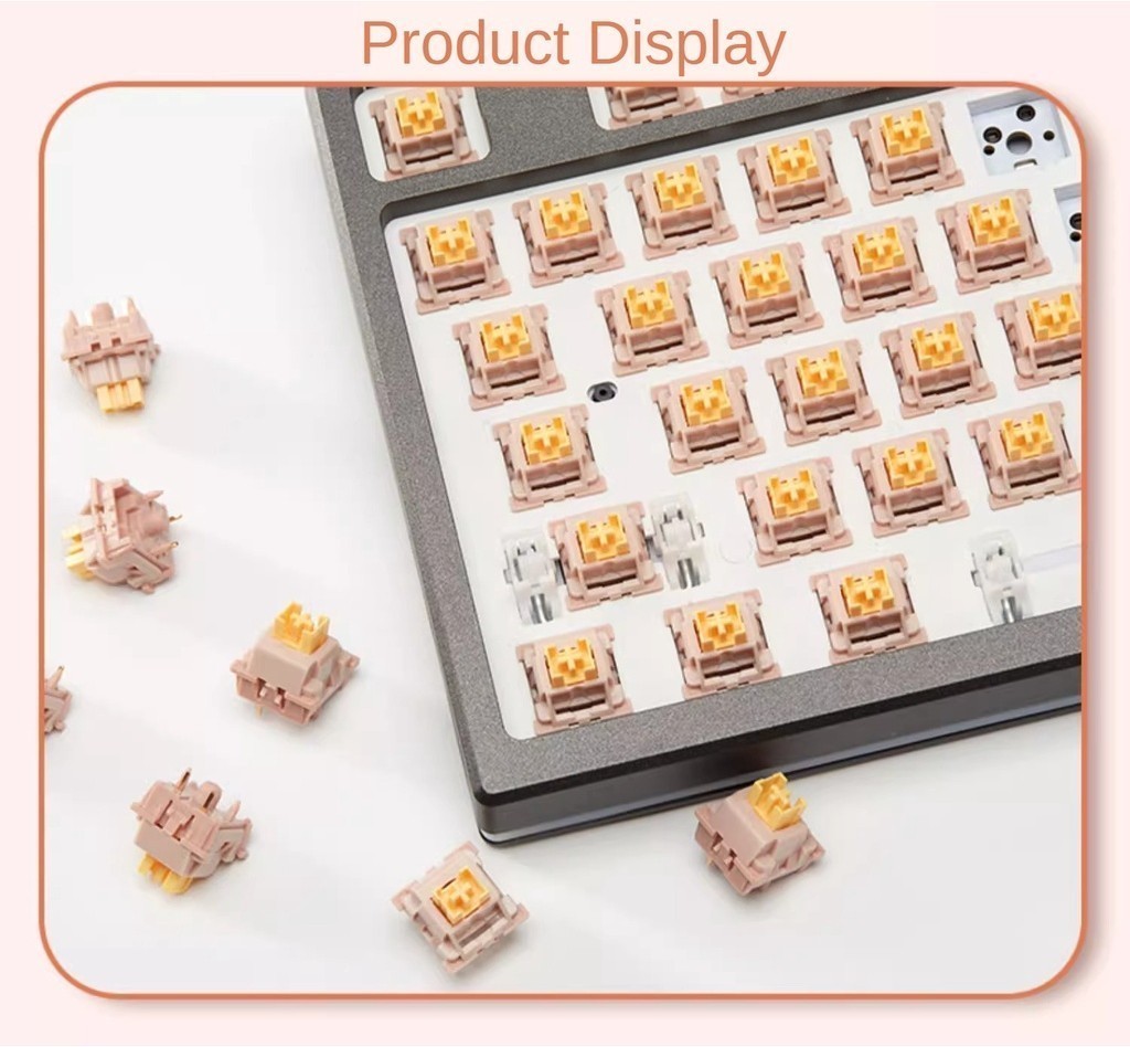 OUTEMU Peach Switch V3 Lime Switch V3 Customization Mechanical Keyboard ...