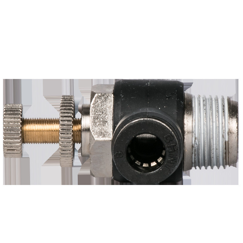 ஐ CHNT/Chint tracheal connector SL throttle valve pneumatic adjustable ...