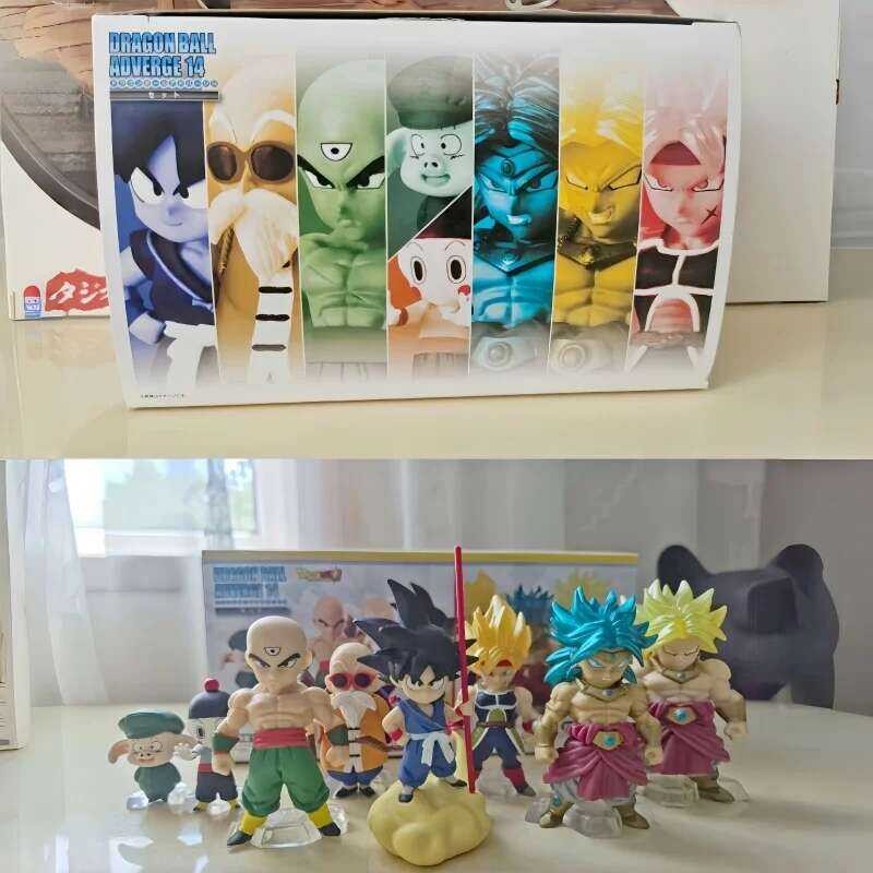 Bandai Anime Action Figures Dragon Ball Adverge14 Comic Character Son ...
