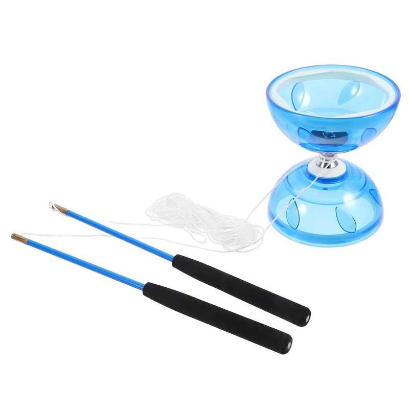 Headed Double Soft Rubber Diabolo Professional Fiess Yoyo Toy Plastic ...
