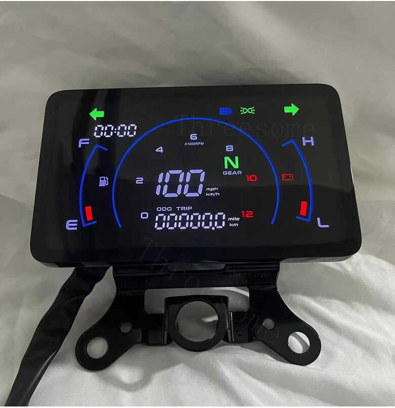 For 7 Honda CG125 ITALIKA EX125 FORZA125 ft125 Digital Meter Panel ...