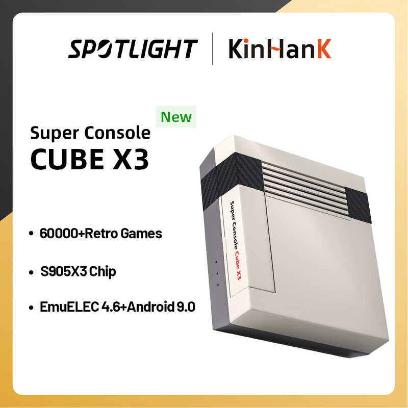 Eea Retro Video Super Console Cube X3 With 60000 For Dc/Sega Saturn ...