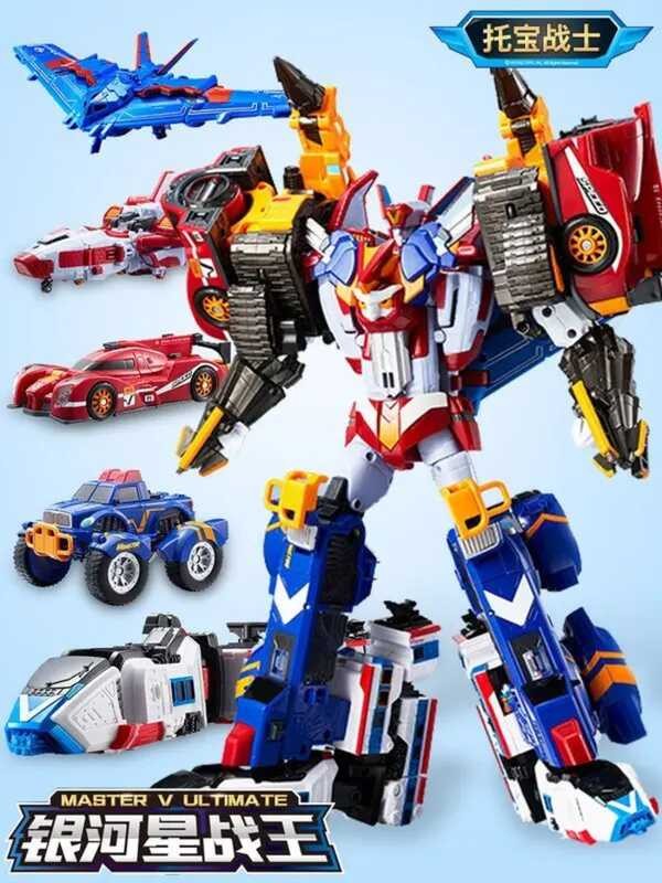 6 IN Φ 1 Master V Ultimate Tobot Transformation Robot To Car Toy Korea ...