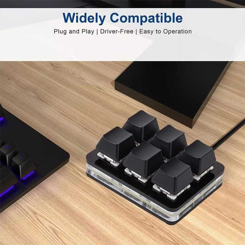 Keys 6 Customizable Keyboard Typec Wireless Bluetooth DIY Custom ...
