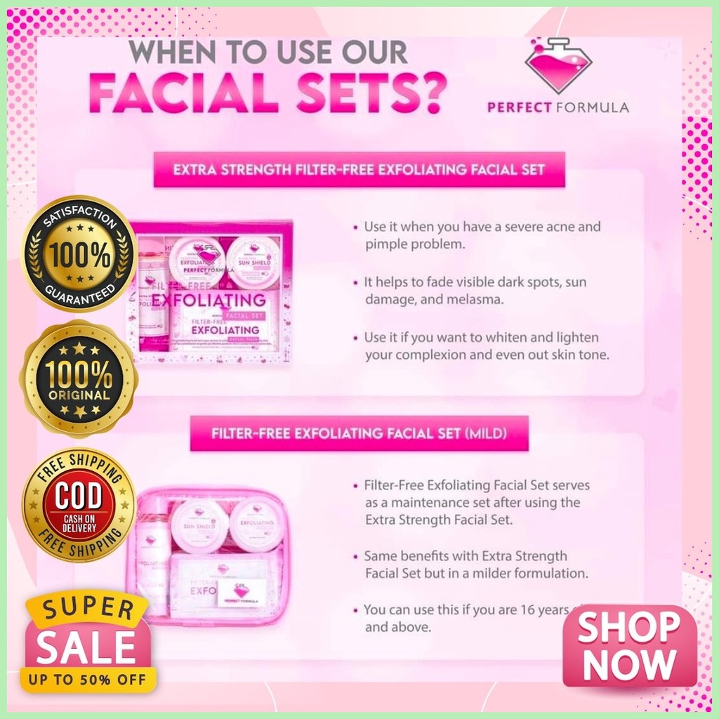 ۞ ∏ Original Perfect Formula Extra Strength Filter-Free Exfoliating ...