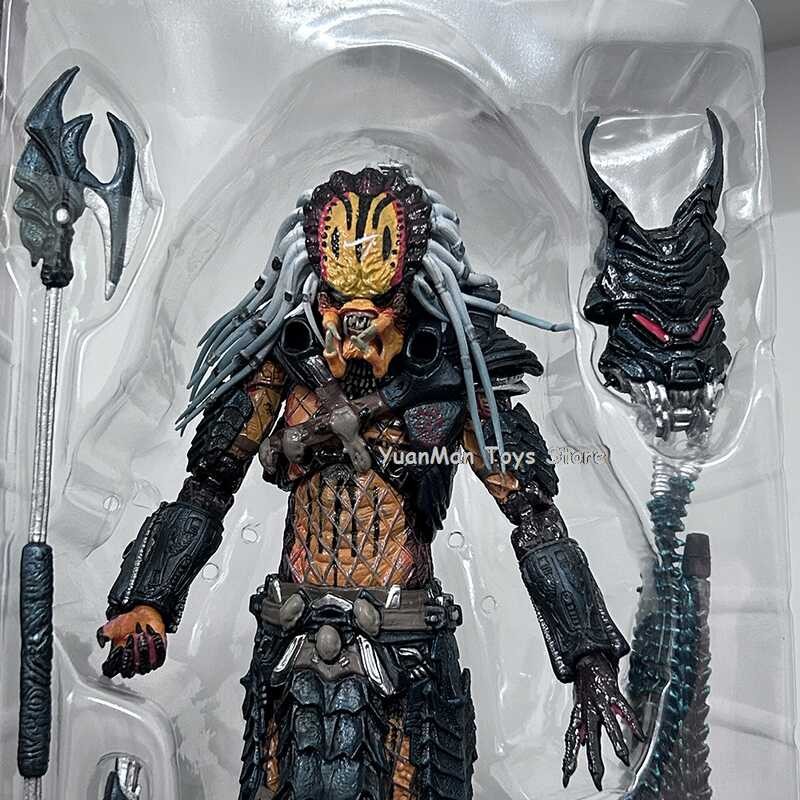 Elder NECA Clan Leader Concrete Jungle Action Figure Thermal Vision Fugitive Aliens vs Predator ...