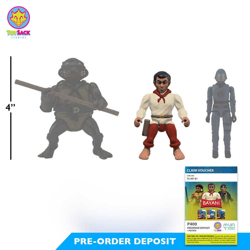 LY ANDRES BONIFACIO - Pre-Order Voucher, BAYANI 3.5" FIGURE Scale ...