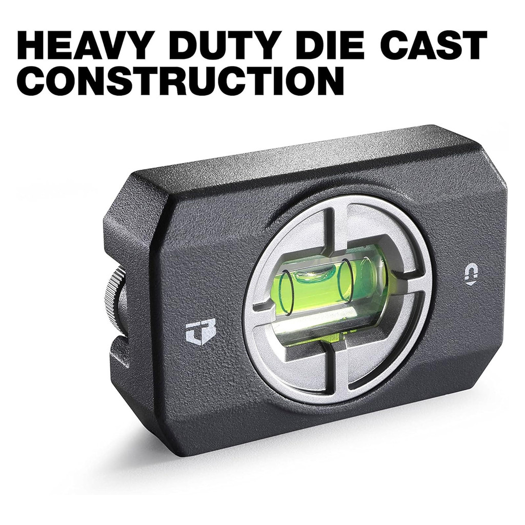 TOUGHBUILT TB-H2-L-4R 360 Degree Pocket Level Magnetic Level Power Tool ...