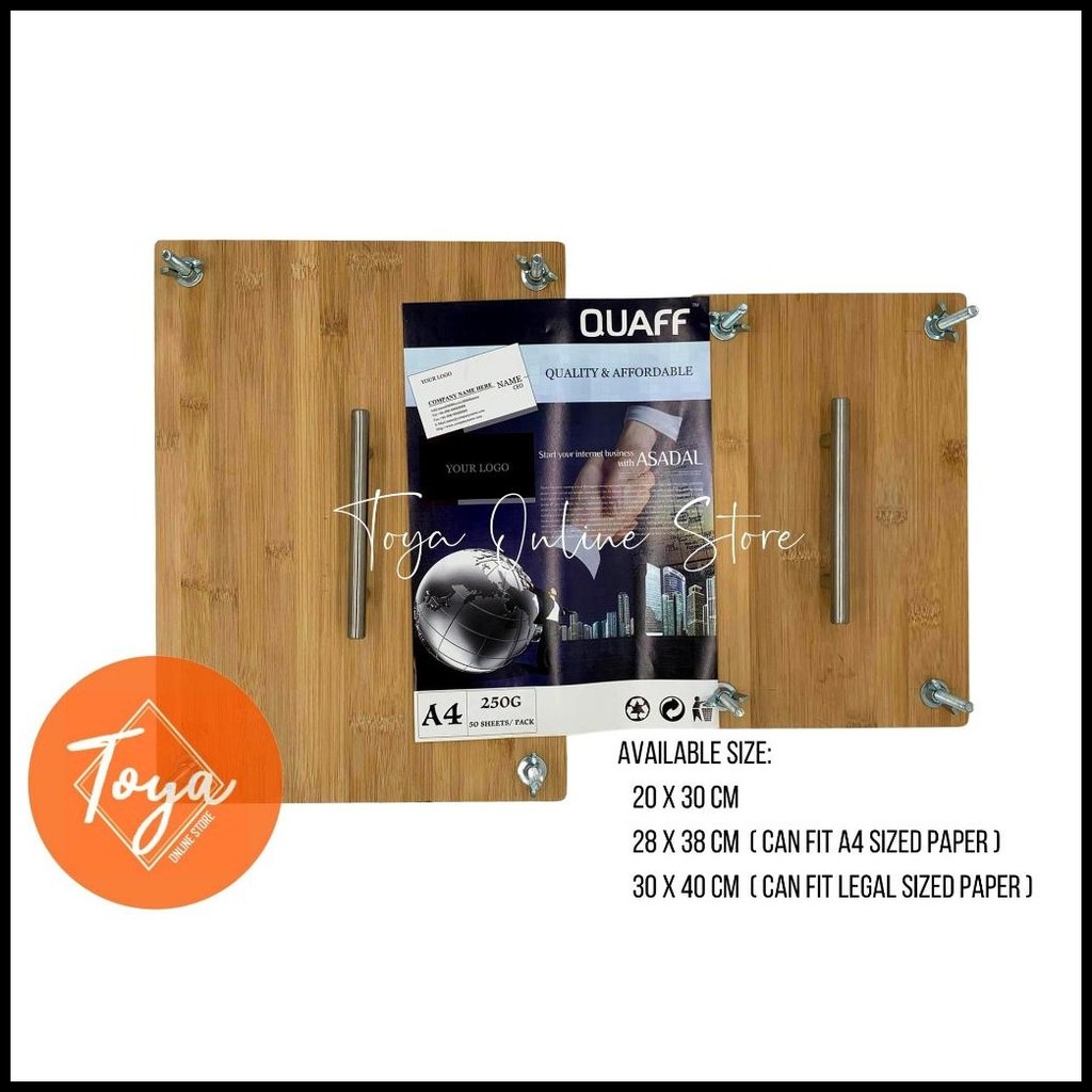 ∇ BOOK PRESS A4 Size I Legal Size, PAD PRESS for notepad, receipt and ...