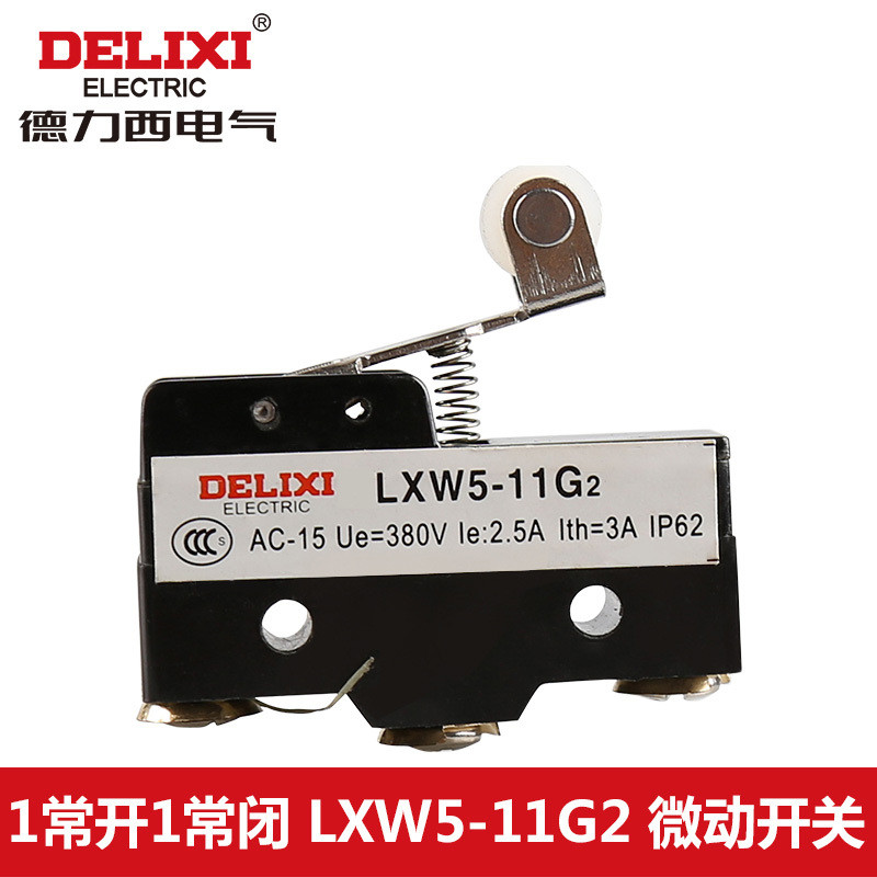 Micro Delixi LXW5-11G2 (Z-15GW22-B micro limit switch travel switch) | Shopee Philippines