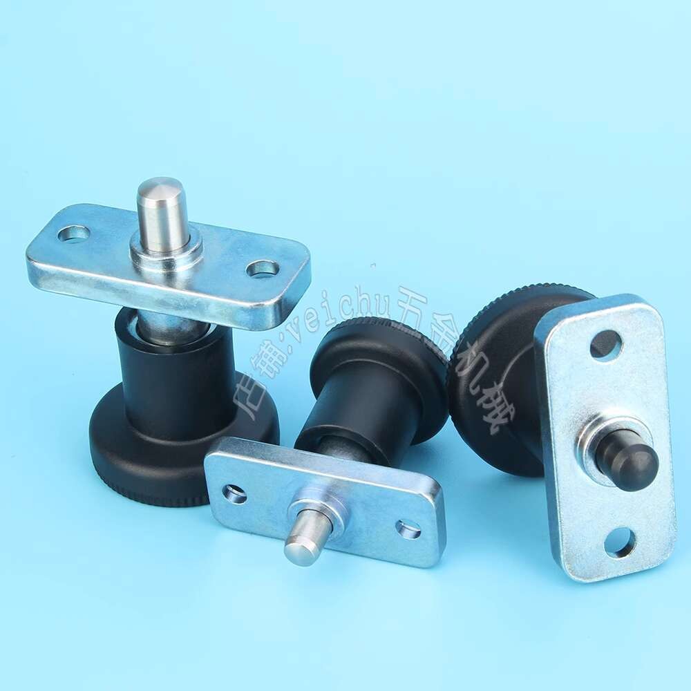 Horizontal reset self-locking index ZAB71/ZAB72 flange knob plunger ...