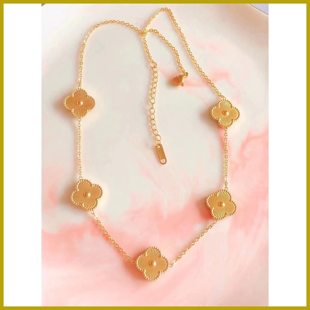 ♈ fashinon.jewelry.24k stainlesss teel .gold.plated.3in1 set.for.women ...