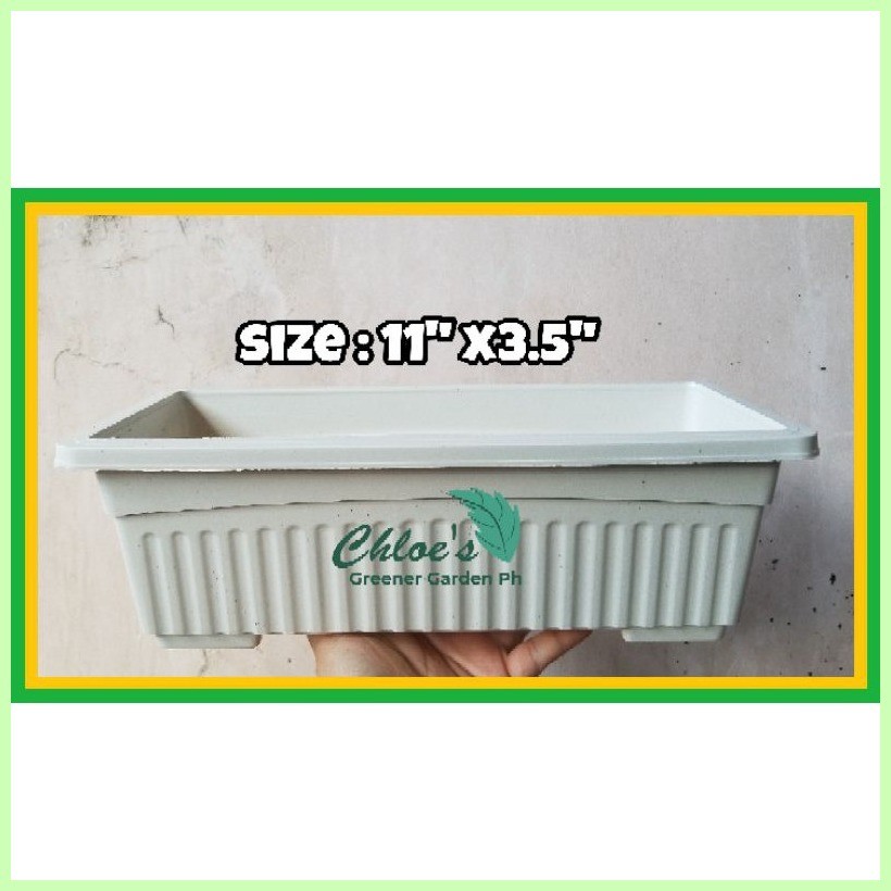 Rectangular Pots for Plants Shallow Planters rectangle pot paso para sa ...