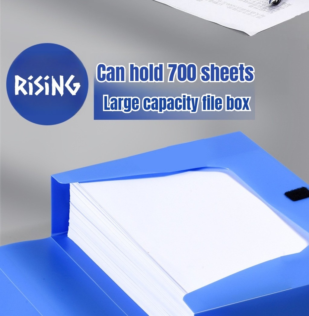 10pcs Long Size File Box Paper Organize Document Storage Box 3.5/5.5/7 ...