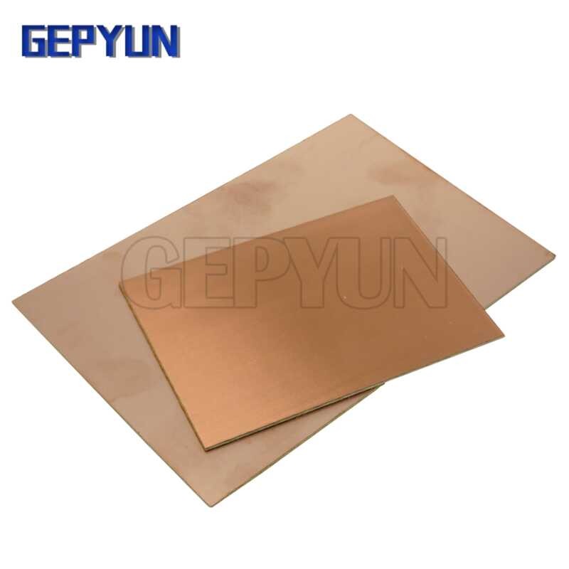 FR4 10x15cm 7x10cm 7*10 10*15 Single Side Copper Clad plate DIY PCB Kit ...