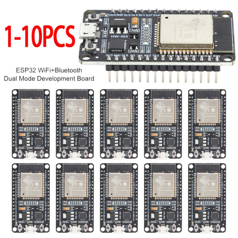 1 10pc тшж Esp32 Development Board Wifi Bluetooth Pcb Module 30pin Ultra