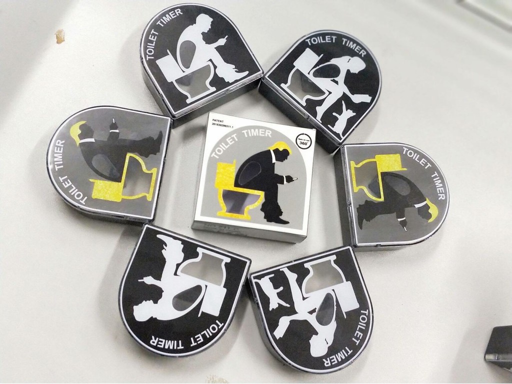 Five-minute toilet shape timer/// Squat Pit Hourglass Toilet Hourglass ...