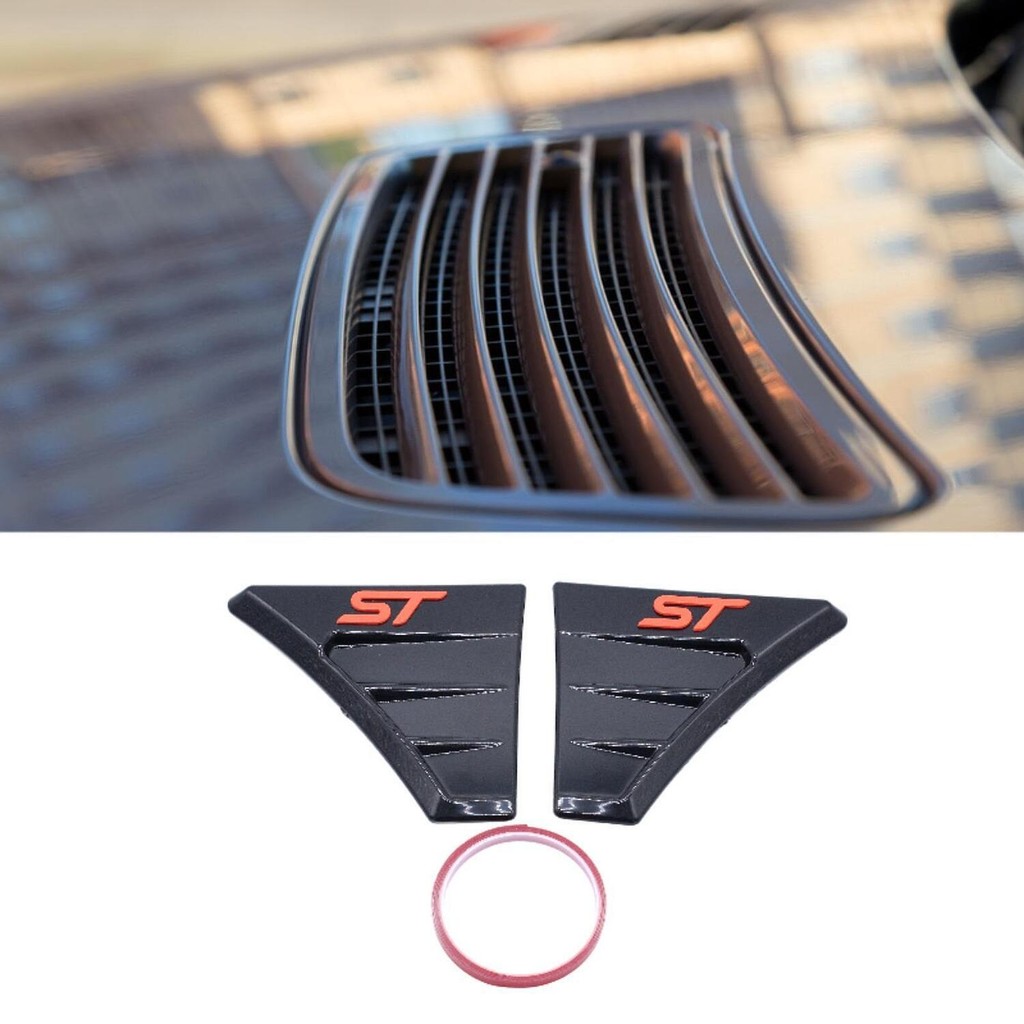 29 Ang Side Air Wing Covers Black para sa Focus RS 2 Stylish Simple ...