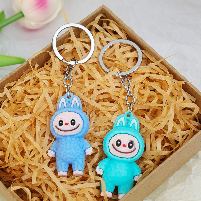 [Wholesale Price] Labubu Keychain - Students Backpack Charms Pendant ...