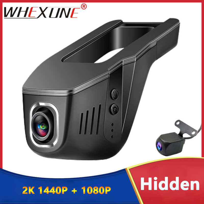 Hidden WIFI Dashcam Digital Video Recorder 2K HD 1440P Car DVR ...