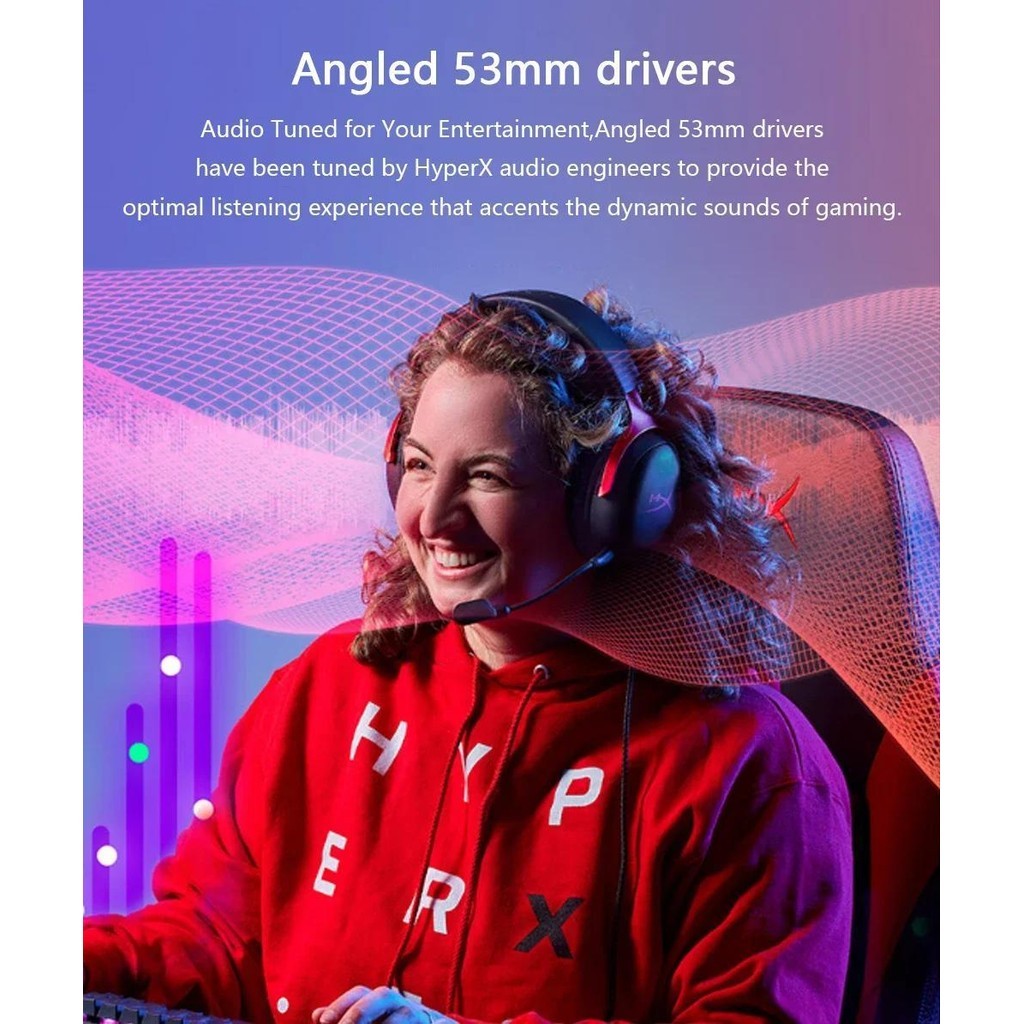 HyperX Cloud 3 III Wired Gaming Headset eSports Professional Head ...