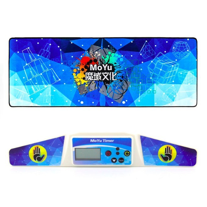 in stock MoYu Speed Stacked Cup Timer Mat Kit Flying Cup Timing and ...