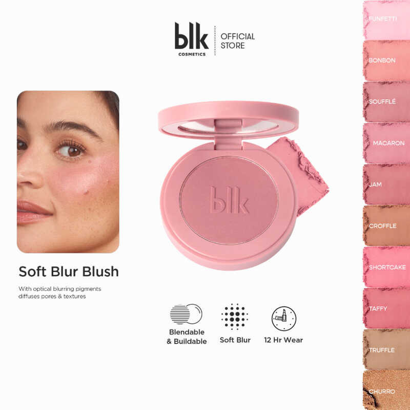 Blk Cosmetics Soft Blur Powder Blush | Shopee Philippines