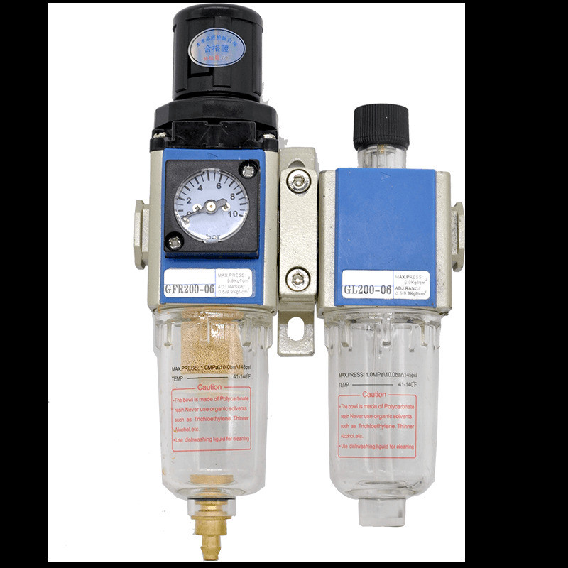 Separator ng langis-tubig ng air filtration GR GFR GFC GC200 300 400 pressure regulating filter ...