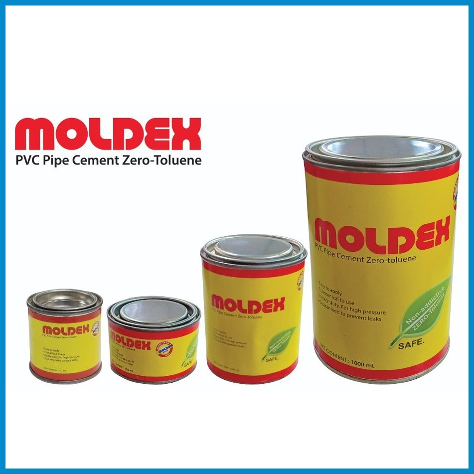 Moldex Solvent Cement PVC Pipe Jointing Adhesive Glue 50ml, 100cc ...