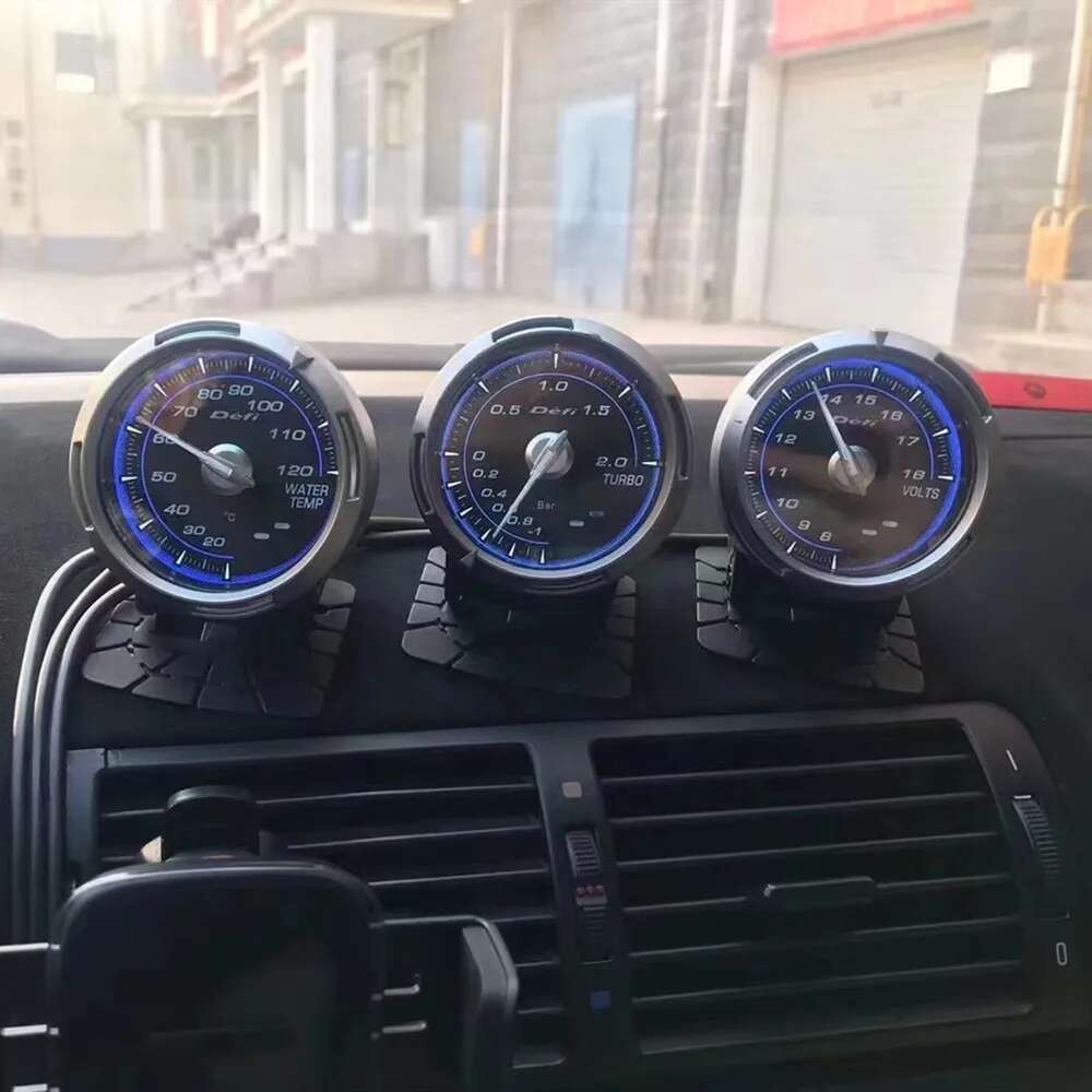 C2 Defi Racing Gauge Blue Pink Light Meter Water Temperature Oil ...