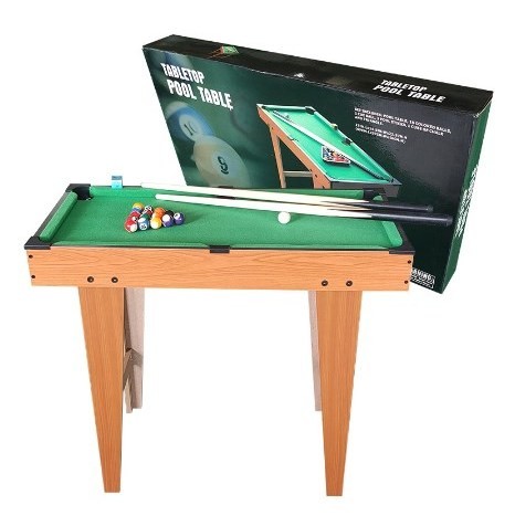 ˍ ♕ FUNC New 36x20 Inches Mini Billiard Table For Kids Wooden Tabletop ...