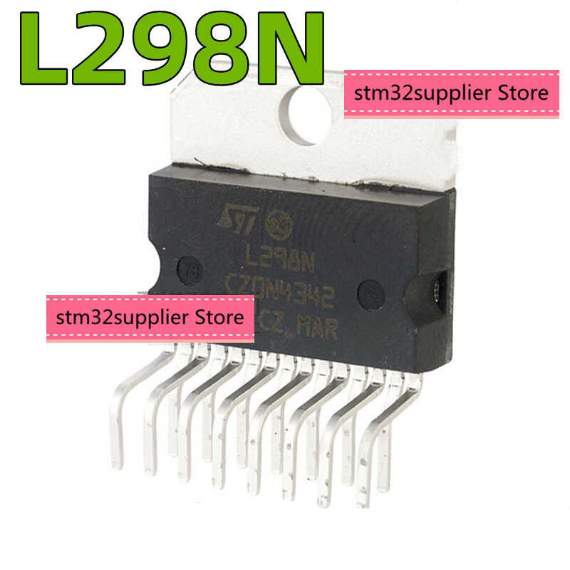 New original L298N L298 ZIP-15 dual full bridge stepper motor driver ...