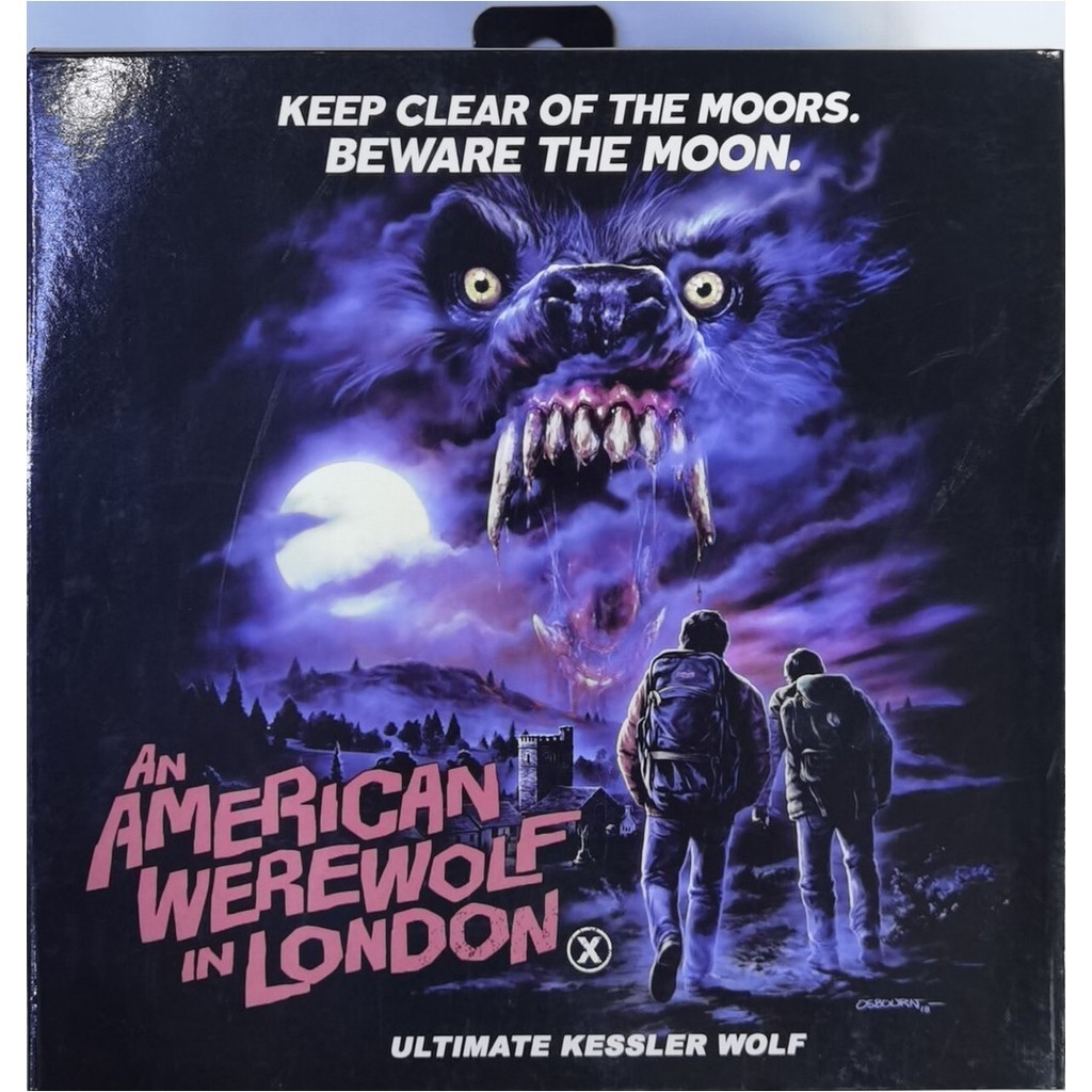 NECA Universal An America Werewolf In London Ultimate Kessler Wolf 7 ...