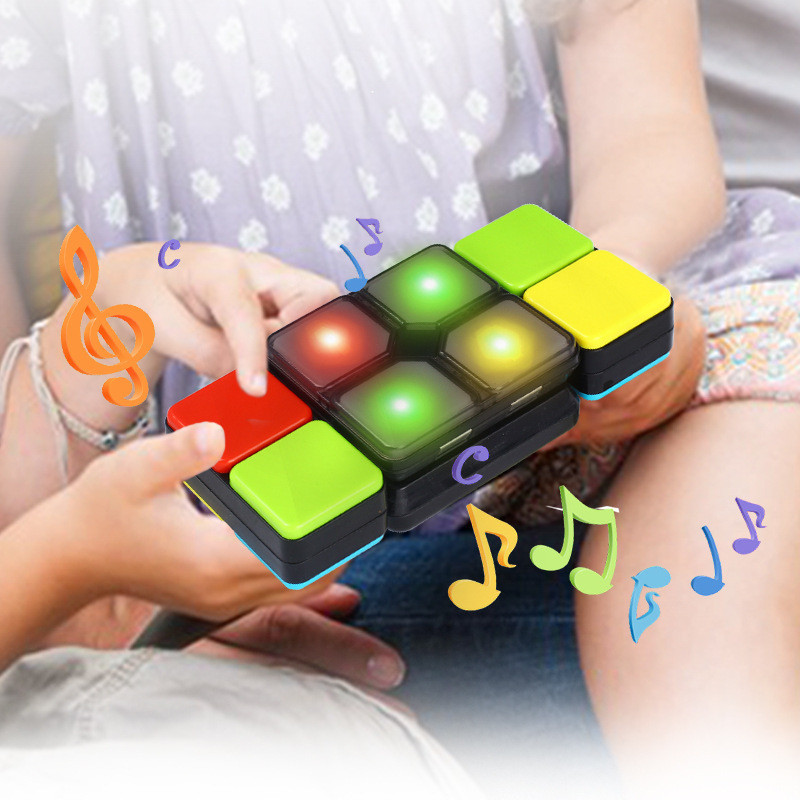 Cube Colorful Music With Flashing Lights And Sounds Perfect For ...