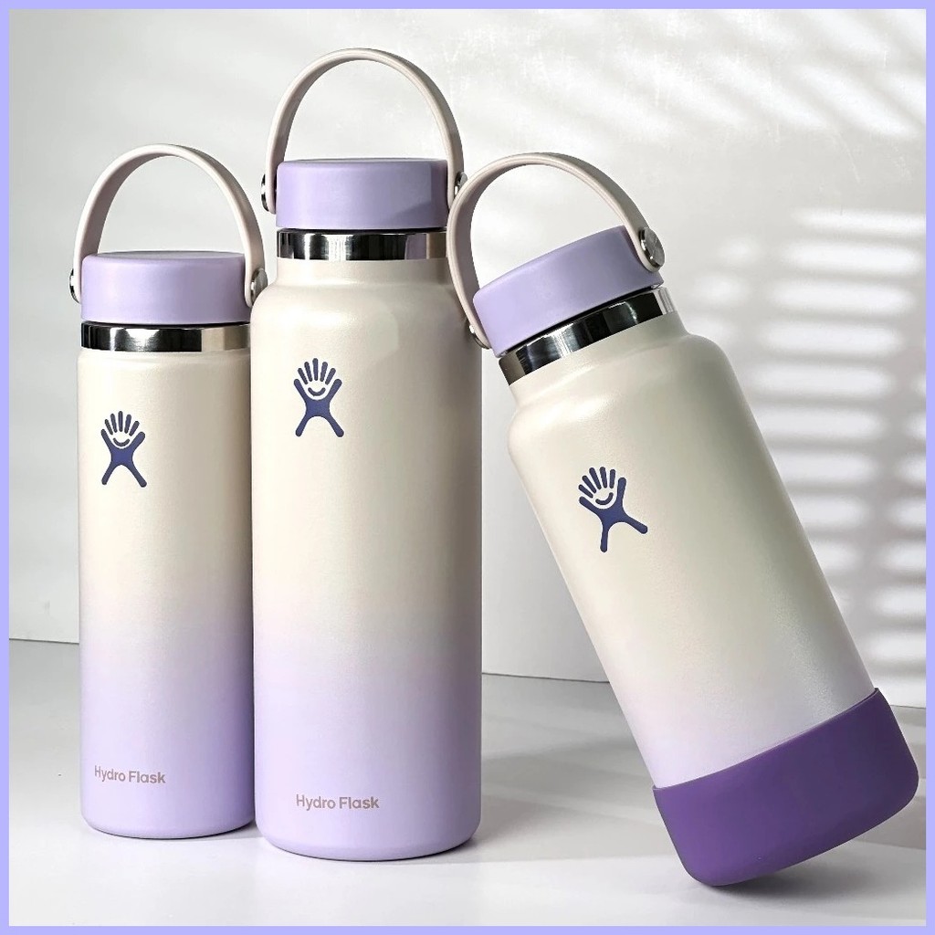 Original Hydro Water Bottle Flask Limited Edition Wide Mouth Flex Cap ...