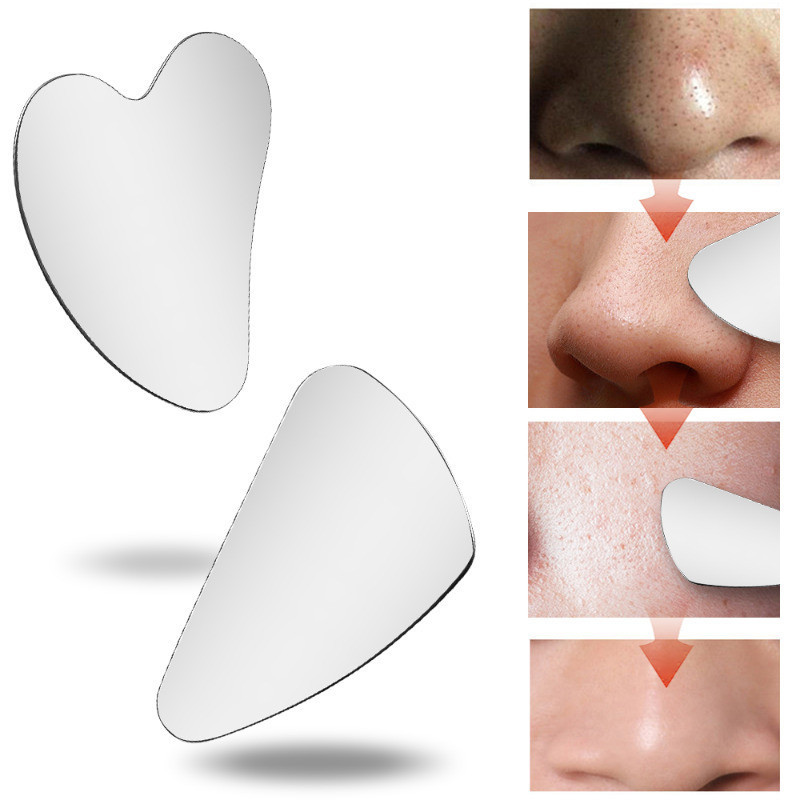 Stainless Steel Gua Sha Board - Acupuncture Point Massager - Meridian ...
