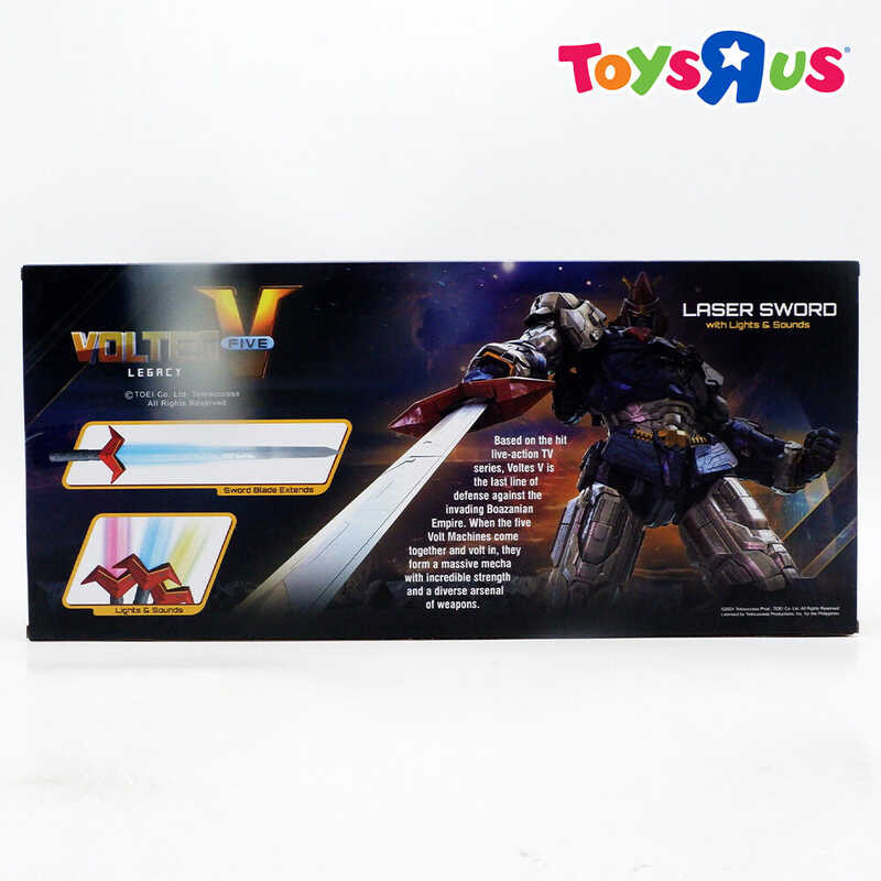 LY Voltes V Legacy Laser Sword Na May Liwanag At Tunog | Shopee Philippines