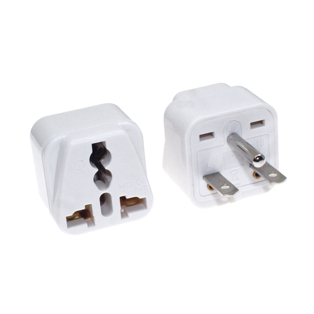 Universal AC Power Socket Adapter EU/US/AU/UK To North American Nema 6 ...