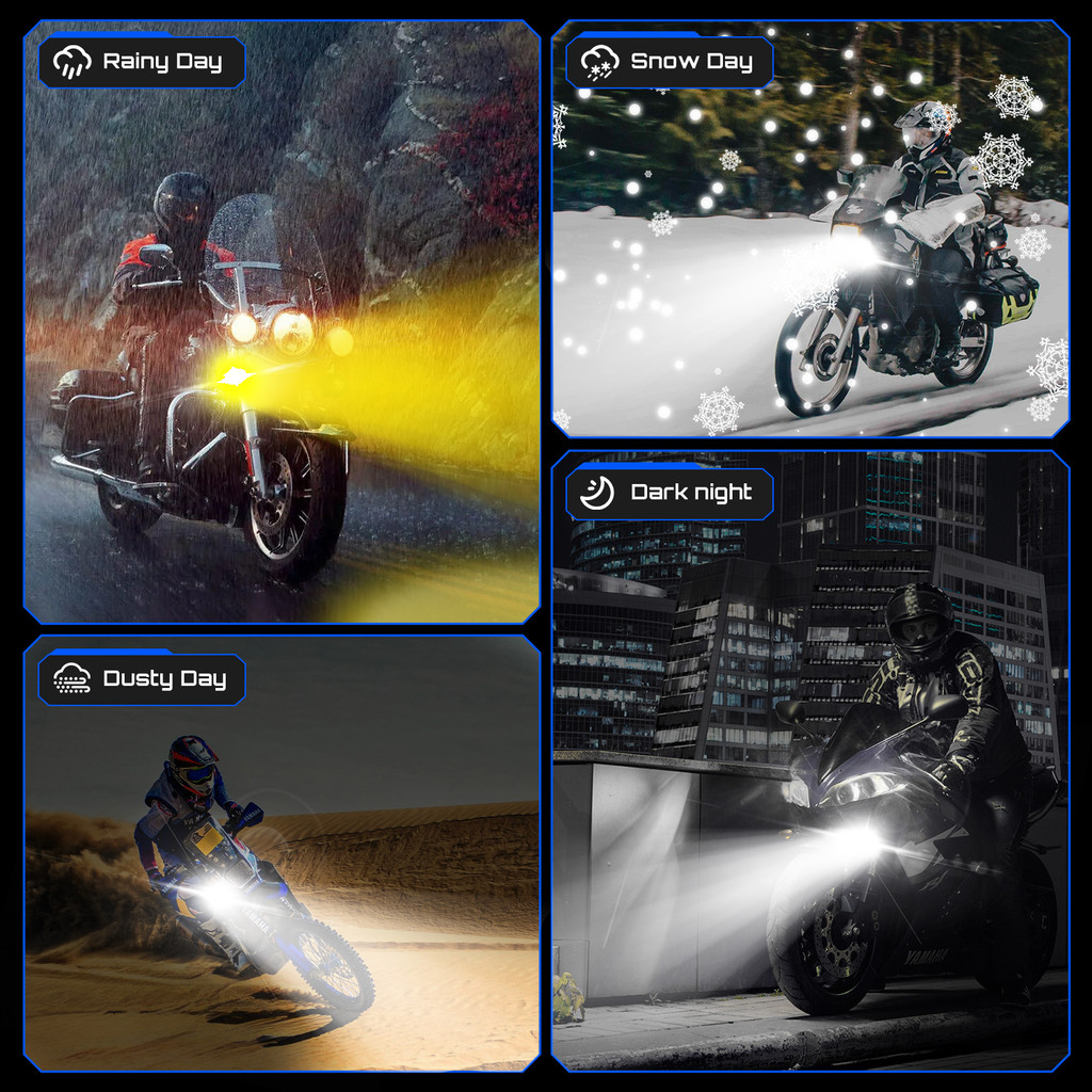 Novsight 300W Mini Driving Light DC 9-100V Double LEDS Motorcycle Work ...