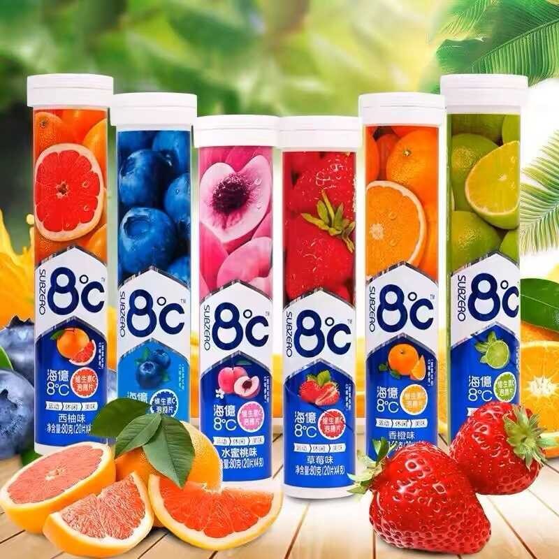 Aid Sleep Haiyi C Effervescent Tablets Vitamin Fruit Flavor VC Tablet ...