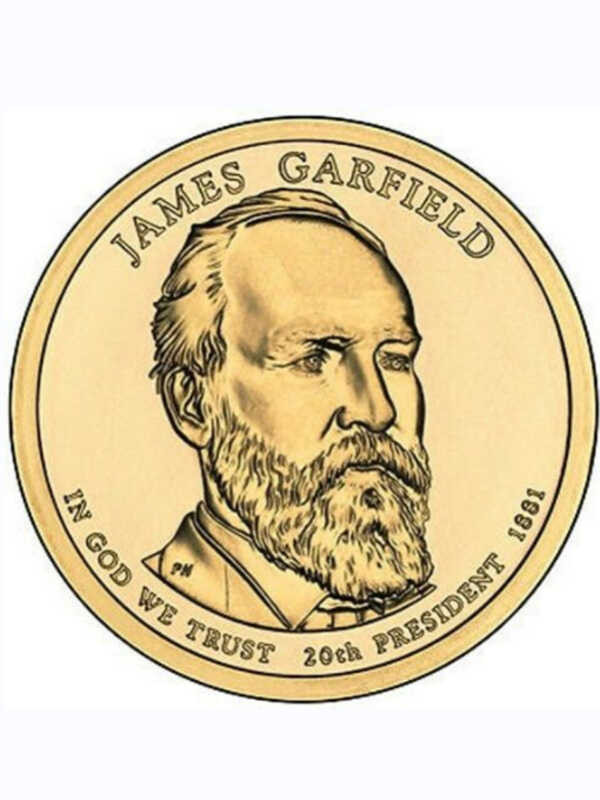2011 20Th President Of The United States James Garfield 1 Dollar ...