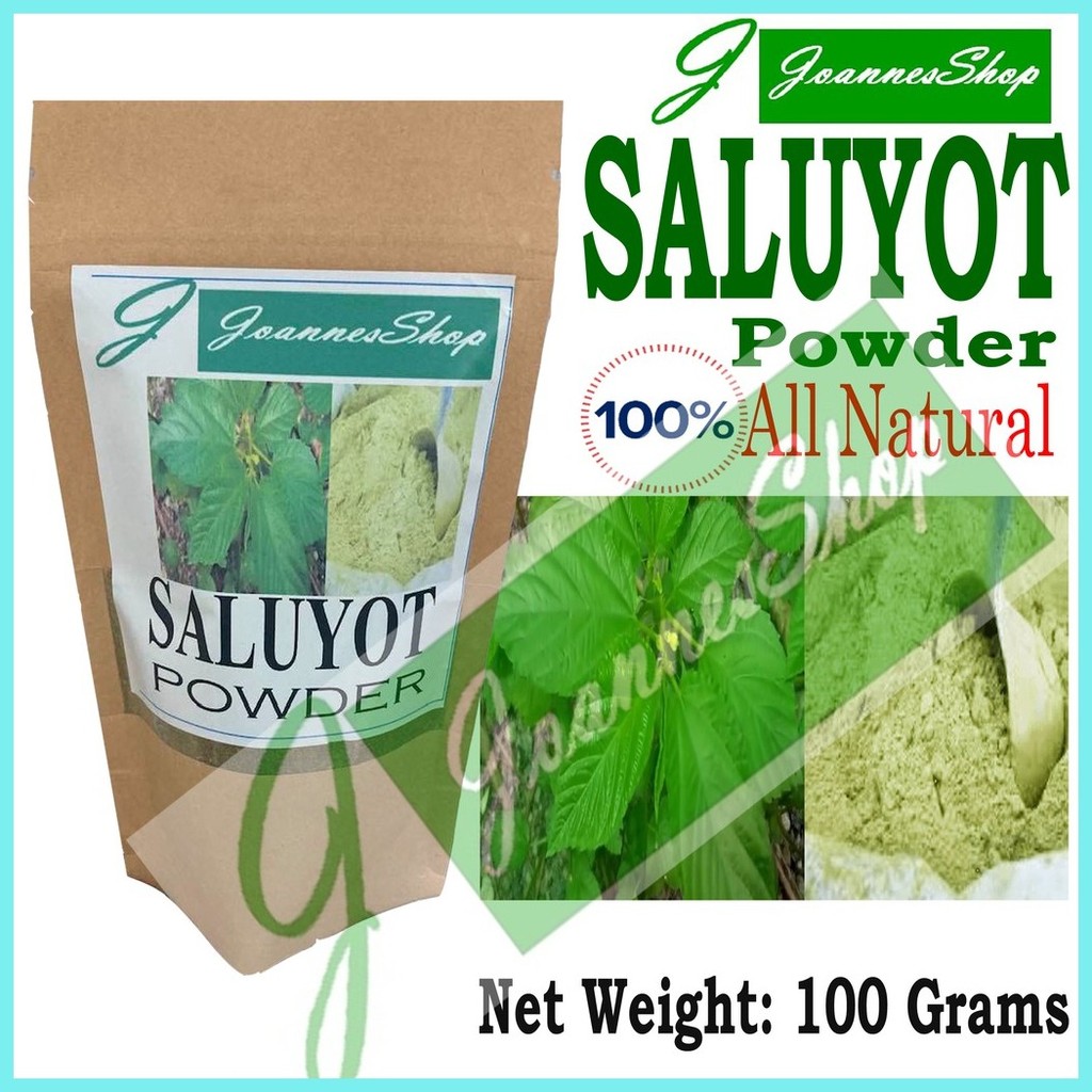 ↖ ∆ ண ℃ saluyot leaves powder (jute leaves) or molokhia 100-gram pack ...