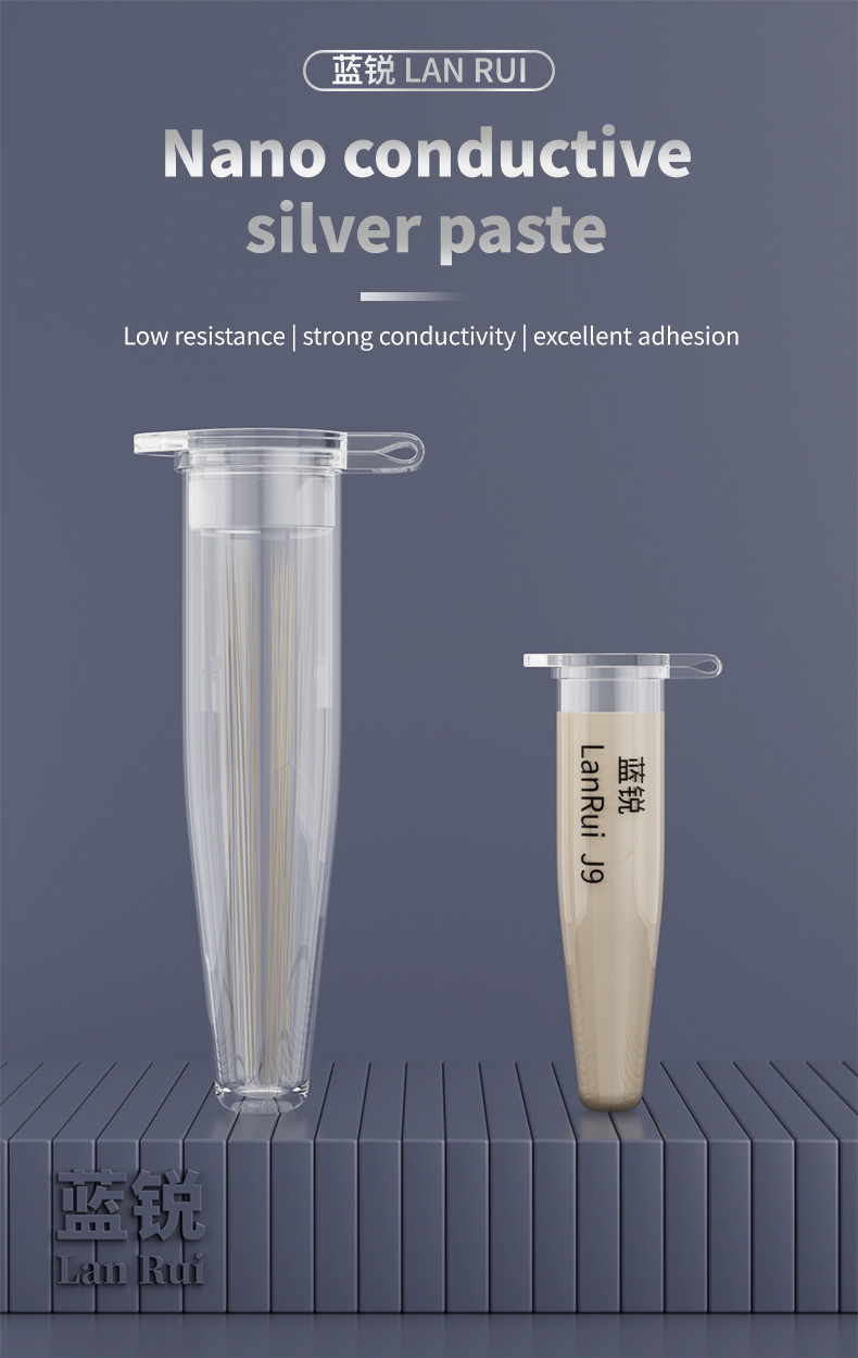 Lanrui J9 Nano Conductive Silver Paste Low Resistance Screen Line Repair for PhoneS iPhone ...