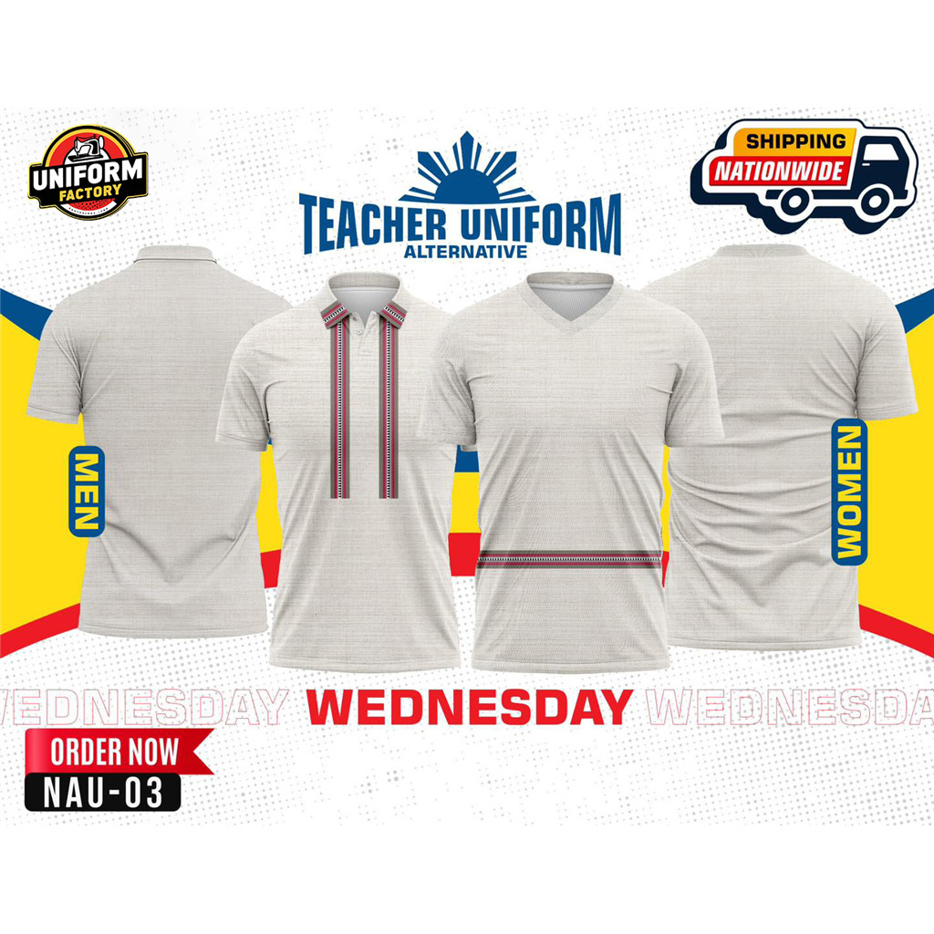 Deped Uniform 2025 Full Sublimation Deped Tshirt Teachers Uniform ...