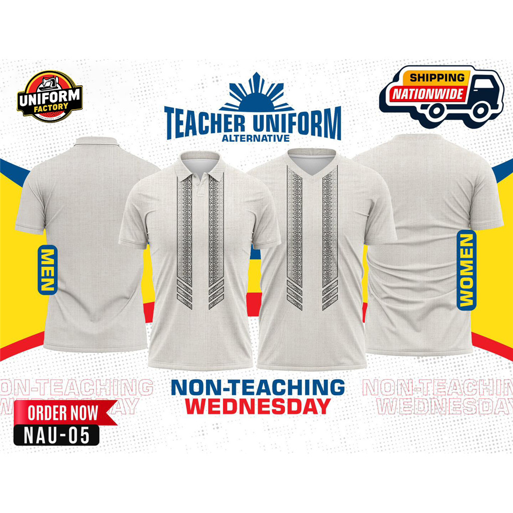 Deped Uniform 2025 Full Sublimation Deped Tshirt For Non Teachers ...