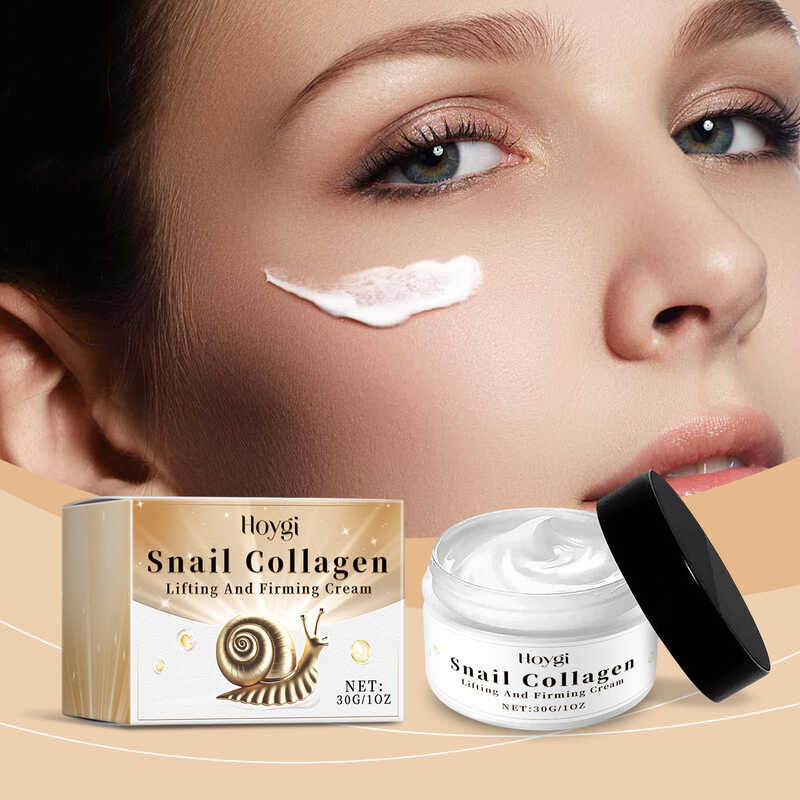 Hoygi Snail Collagen Firming Cream Skin Moisturizing Care Brightening Collagen Face Cream ...