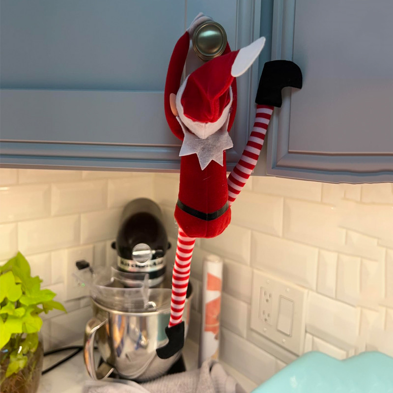 Christmas Elfie Boy and Elvie Girl Fun and Playful Elves Behavin' Badly ...