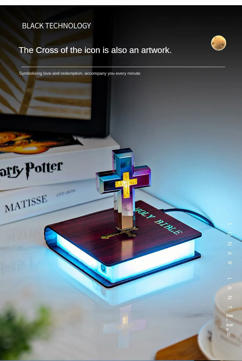 [Legend3] Magnetic Levitating Cross Floating Christian Cross ...