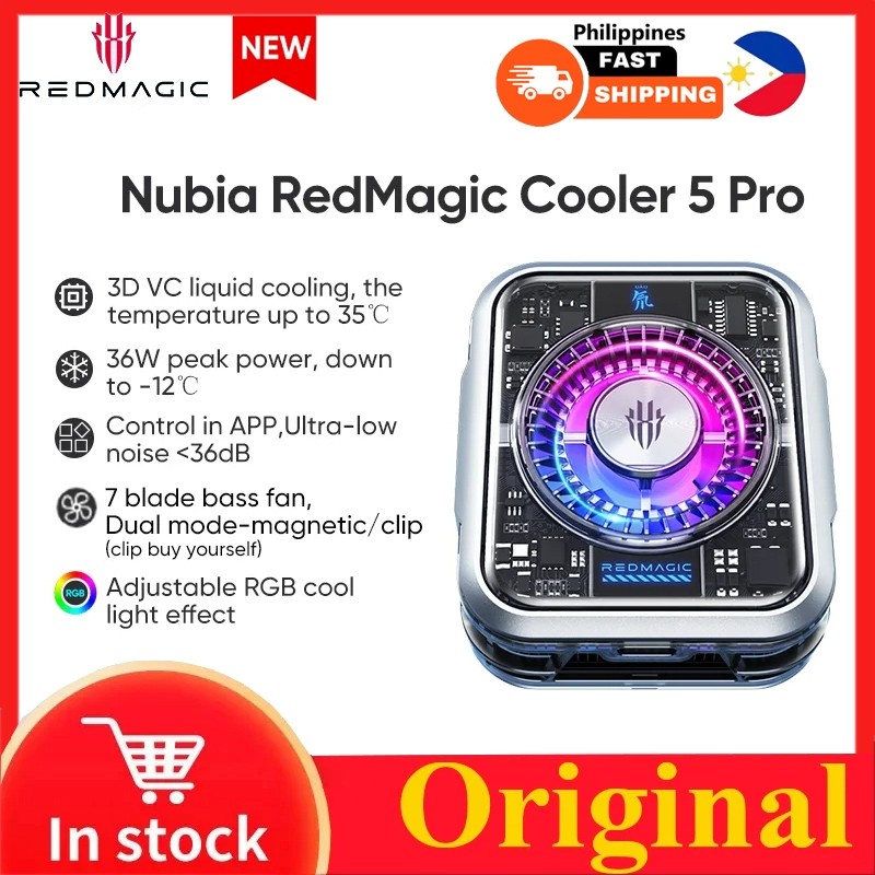 Nubia RedMagic Cooler 5 Pro 36W Control In App Smartphone Magnetic ...